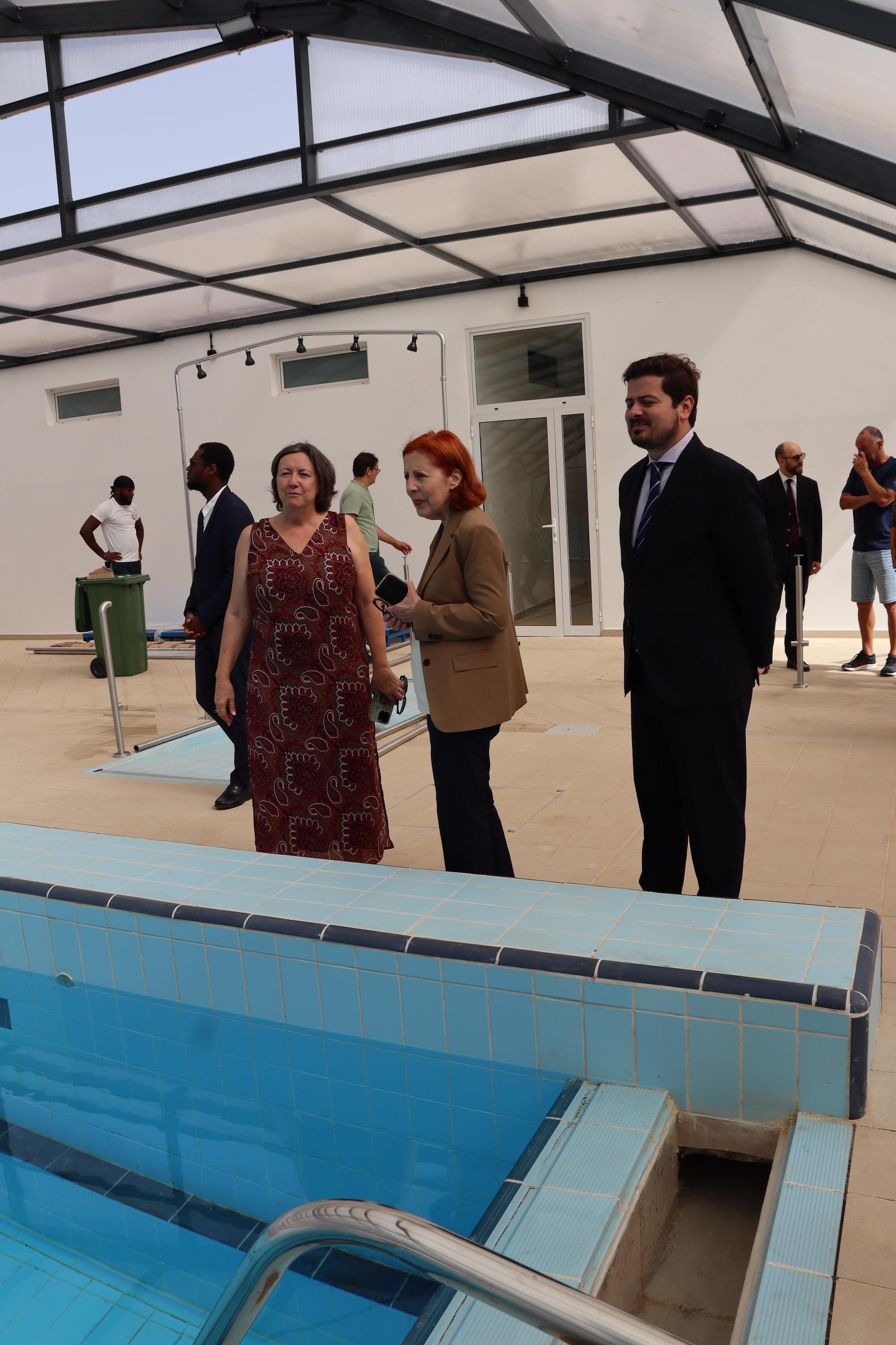 Visita da Ministra do Ambiente e Energia de Portugal à EPCV-CELP ...